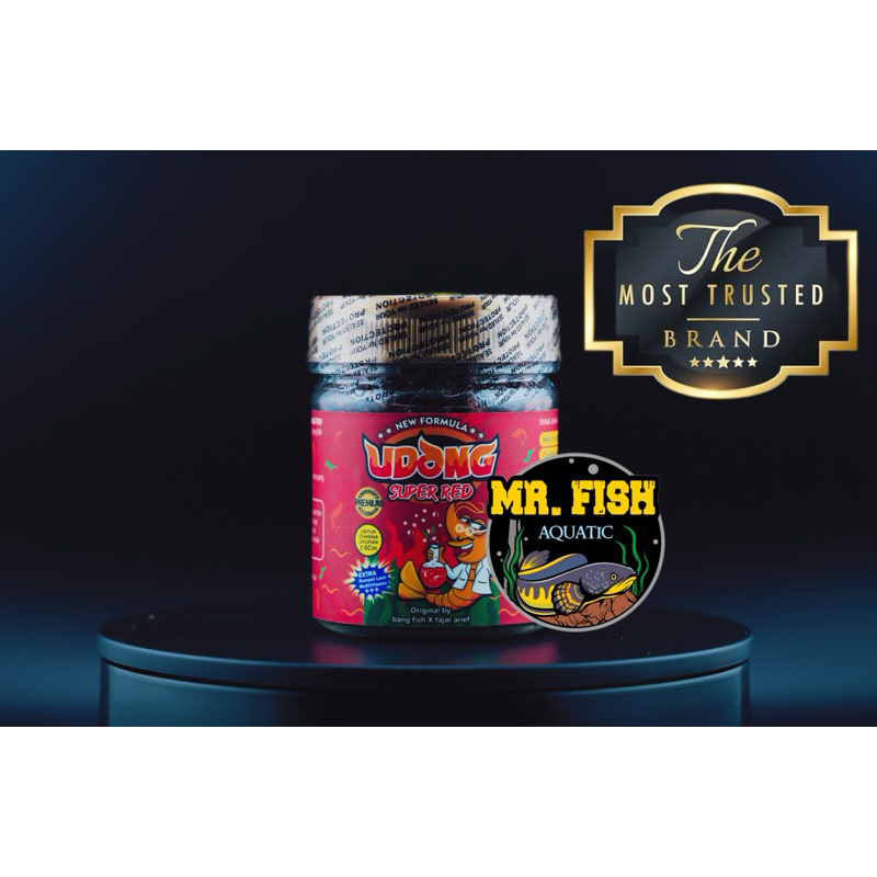 Jual UDANG SUPER RED KEMASAN EKONOMIS 25gram mr. fish bukan bang fish ...