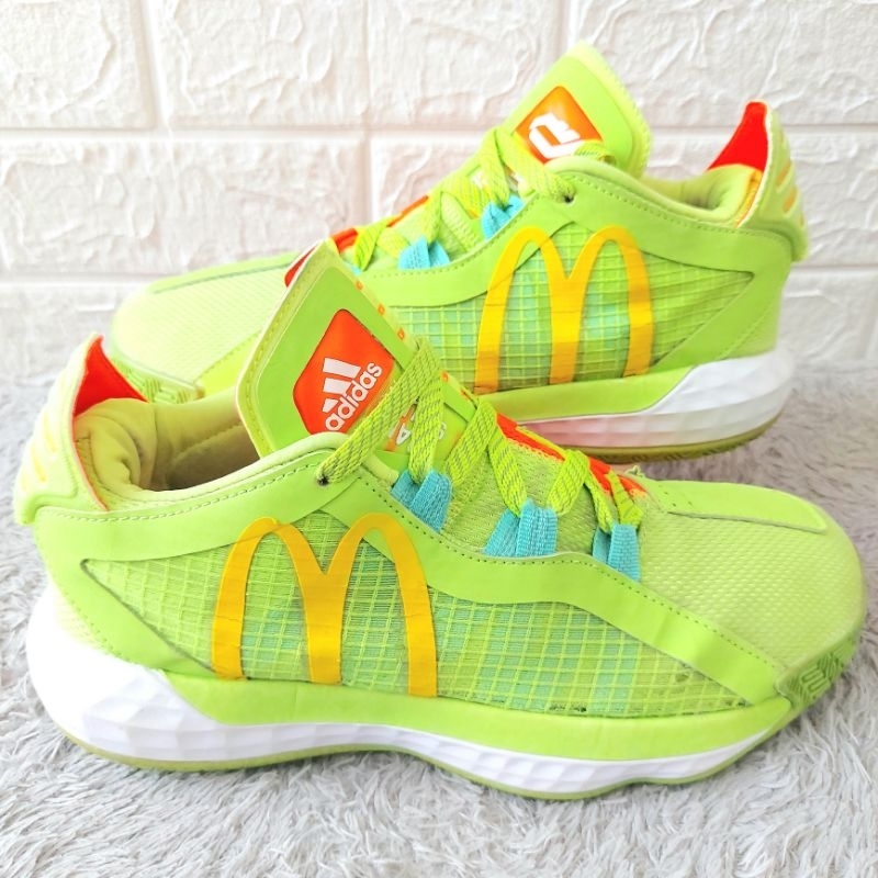 Jual Sepatu Dewasa Adidas Dame 6 McDonald's Sauce | Shopee Indonesia