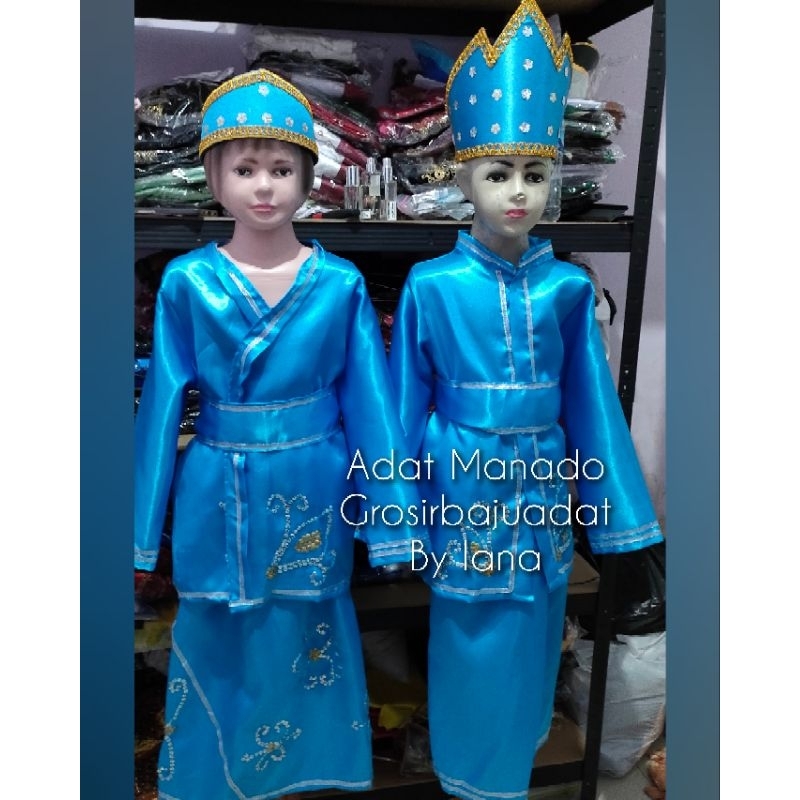 Jual adat Manado / BAJU ADAT MANADO ANAK READY | Shopee Indonesia