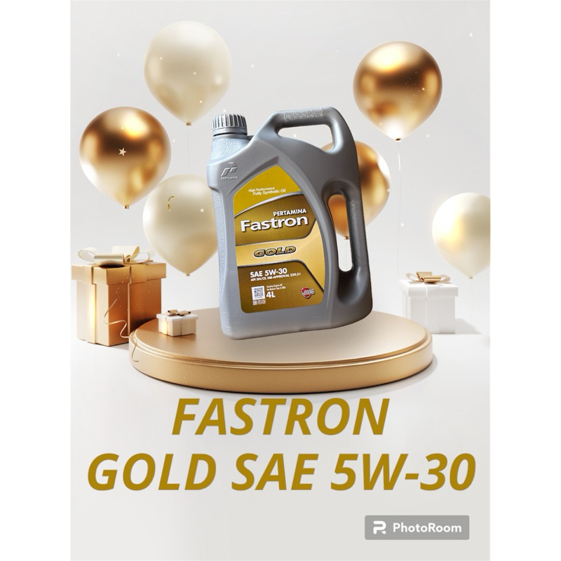 Jual OLI MESIN PERTAMINA FASTRON GOLD SAE 5W-30 4 LITER | Shopee Indonesia