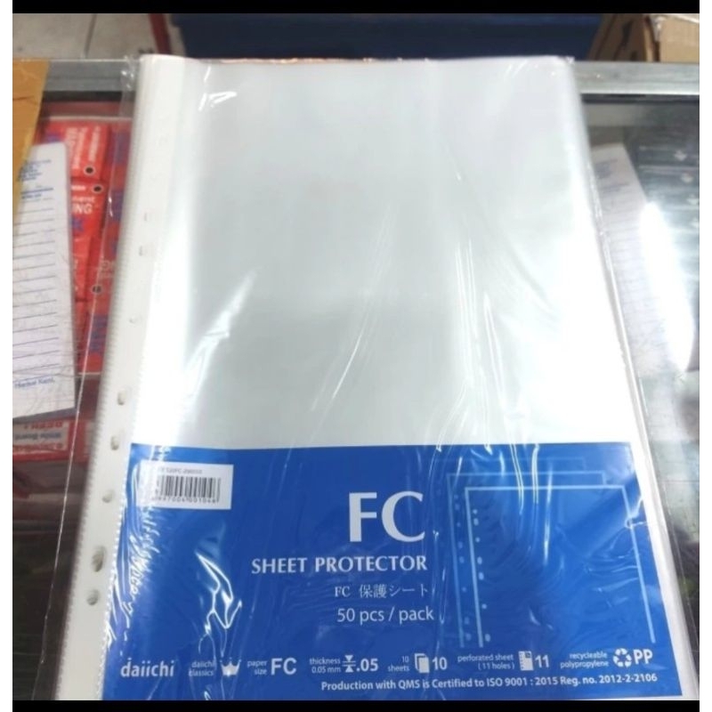 Jual pp plastik Pocket A4/F4 isi 50 Daichi | Shopee Indonesia