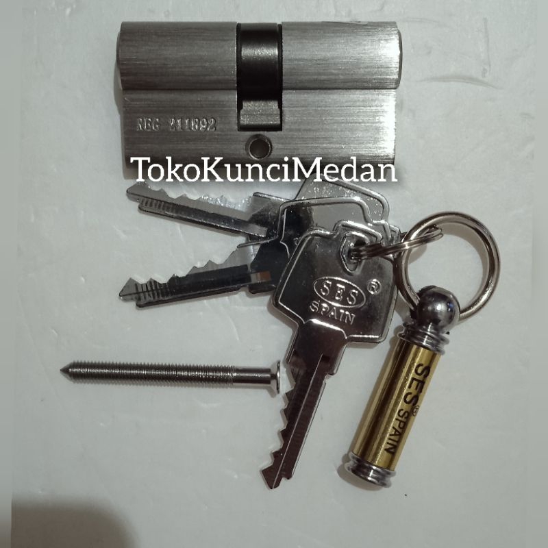 Jual Silinder SES 60mm Kunci Biasa Original | Shopee Indonesia