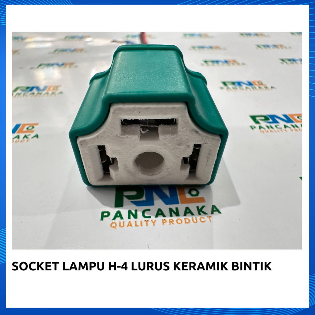 Jual Socket Lampu H4 Lurus Keramik Bintik | Shopee Indonesia