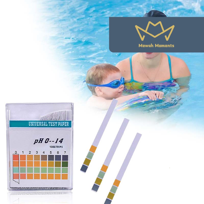 Jual Kertas Lakmus/ ph paper Kertas PH Universal Lakmus 100 Strip Test ...