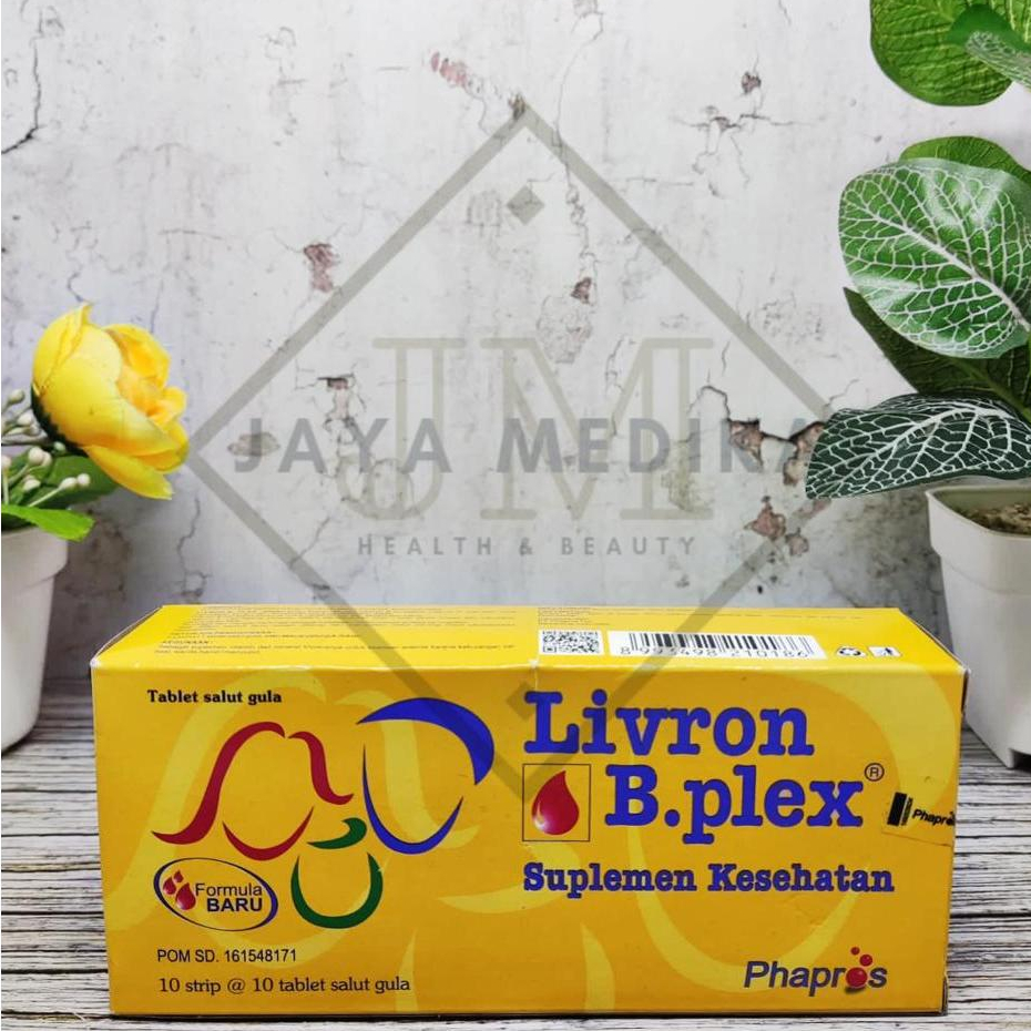 Jual Livron B-Plex Multivitamin & Mineral Box | Shopee Indonesia