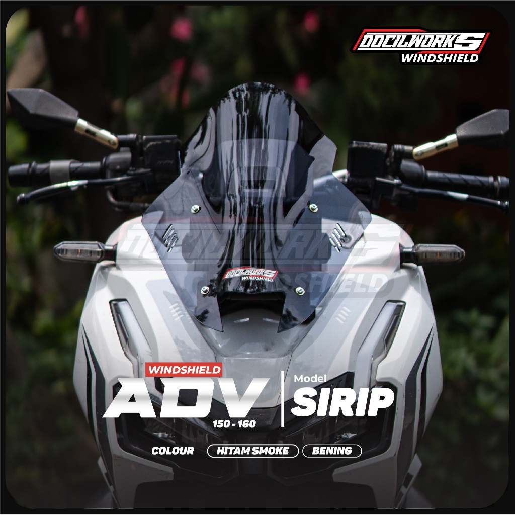 Jual Docilworks - Visor Windshield SIRIP ADV 150 dan ADV 160 | Shopee ...