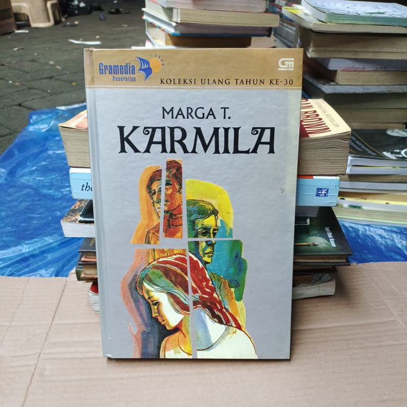 Jual ORIGINAL BEKAS NOVEL HARD COVER KARMILA : MARGA T | Shopee Indonesia