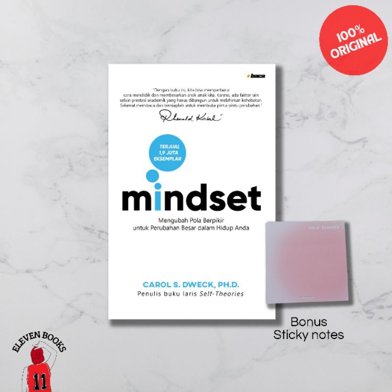 Jual BUKU TERJEMAHAN ORIGINAL MINDSET (EDISI REVISI) - Carol S. Dweck ...
