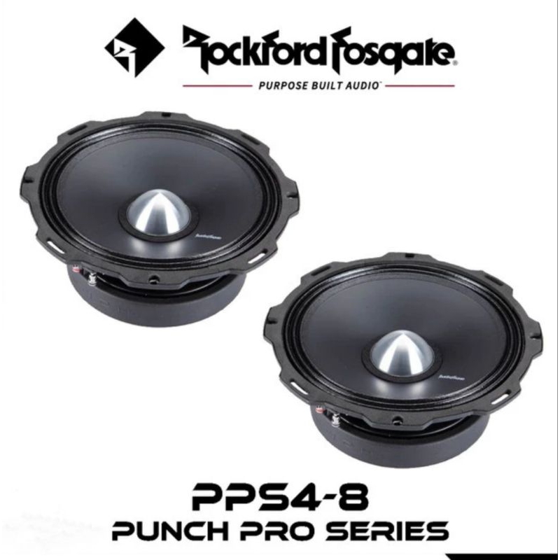 Jual SPEAKER MIDBASS ROCKFORD FOSGATE PPS4-8 PUNCH PRO SERIES FOR SPL ...