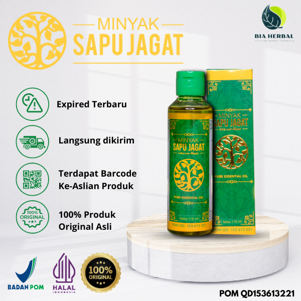 Jual Minyak Sapu Jagat Pereda Nyeri Saraf Kejepit Balur Pinggang Pegal ...