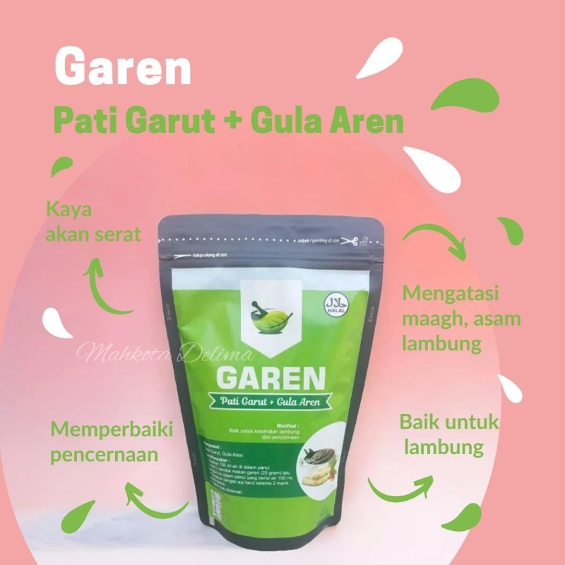 Jual Tepung Garut Garen Pati Garut Gula Aren 250g Meredakan Masalah ...