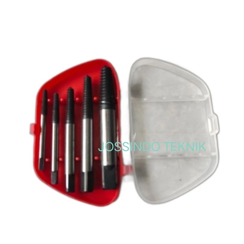 Jual JOSSA tap Balik set 5pcs / JOSSA SCREW EXTRACTOR SET 5PCS | Shopee ...