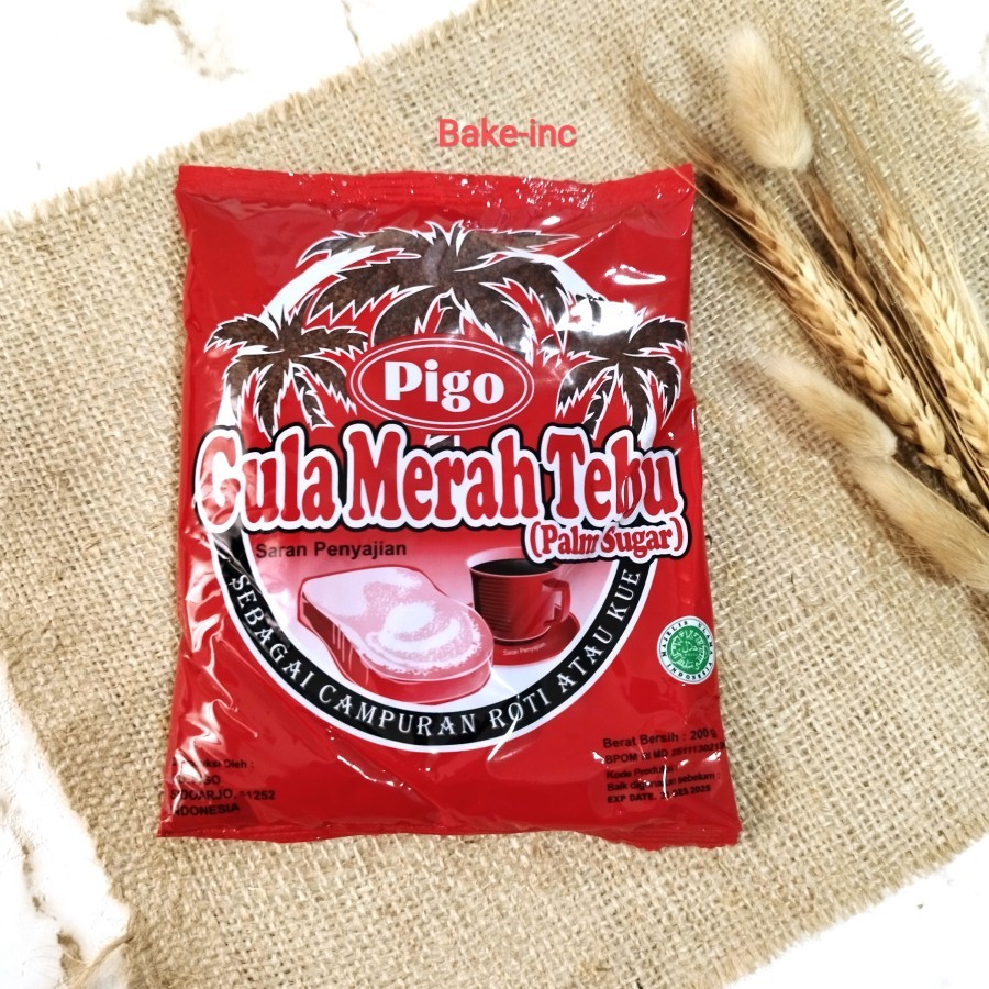 Jual PIGO GULA MERAH TEBU PALM SUIKER 200 GR | Shopee Indonesia