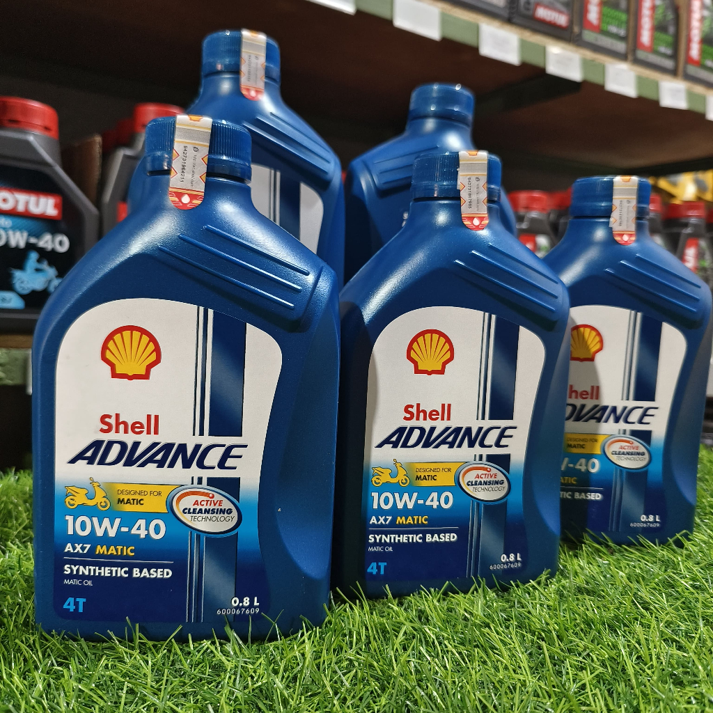 Jual OLI SHELL ADVANCE AX7 SCOOTER MATIC 10W40 800 ML 100% ORIGINAL ...