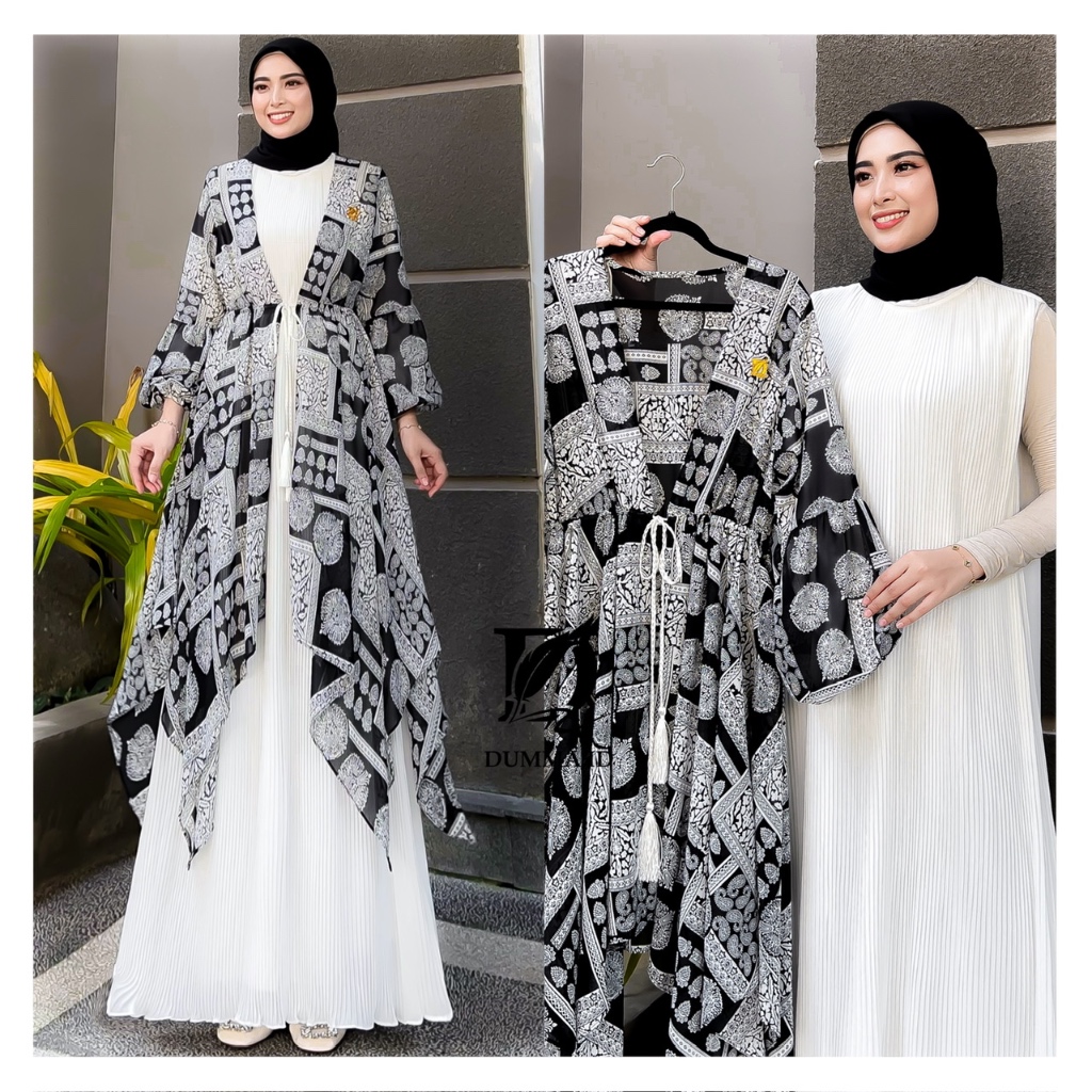 Jual Morre 2 set outer - inner plits mix, outer Ceruty babydoll armany ...