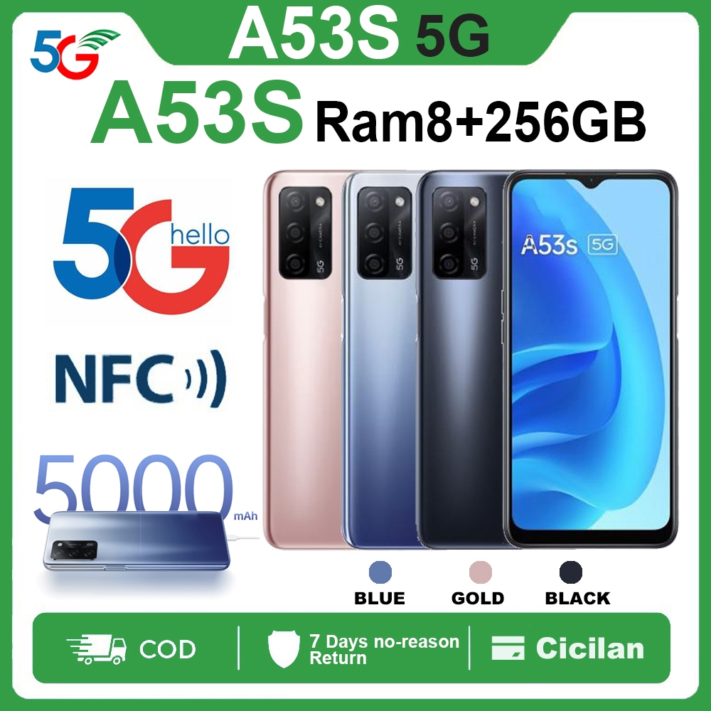 Jual 5G + NFC A53s RAM8/256 A53S 5G HandPhone Hp 5g termurah | Shopee ...