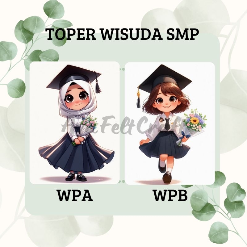 Jual Toper Wisuda SD SMP SMA CEWEK | Shopee Indonesia