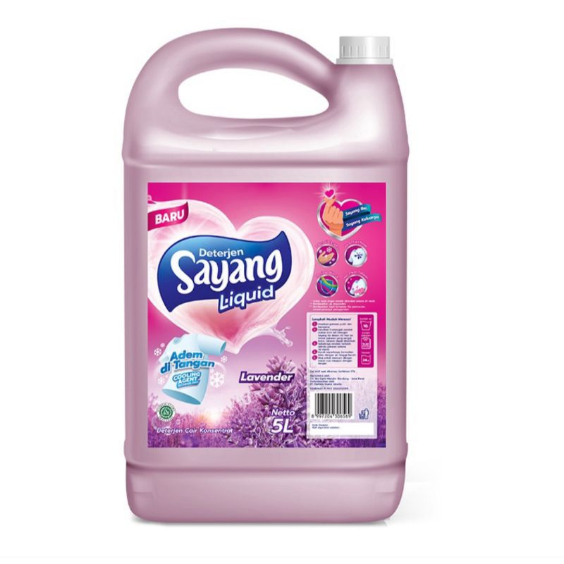 Jual Sayang Detergent Cair 5 Liter Kemasan Jerigen Original 100% ...