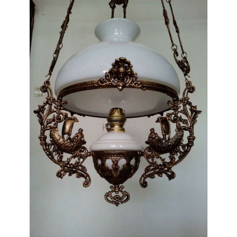 Jual lampu gantung antik jawa betawi diameter 35cm | Shopee Indonesia