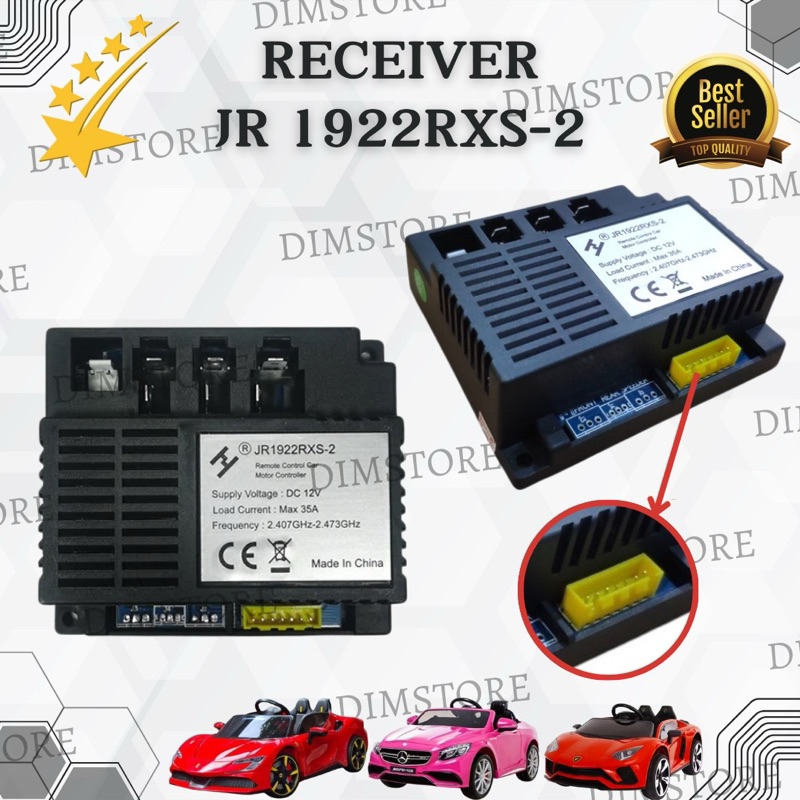 Jual TERBARU !! RECEIVER JR 1922 RXS-2 12 VOLT RECEIVER MOBIL MAINAN ...
