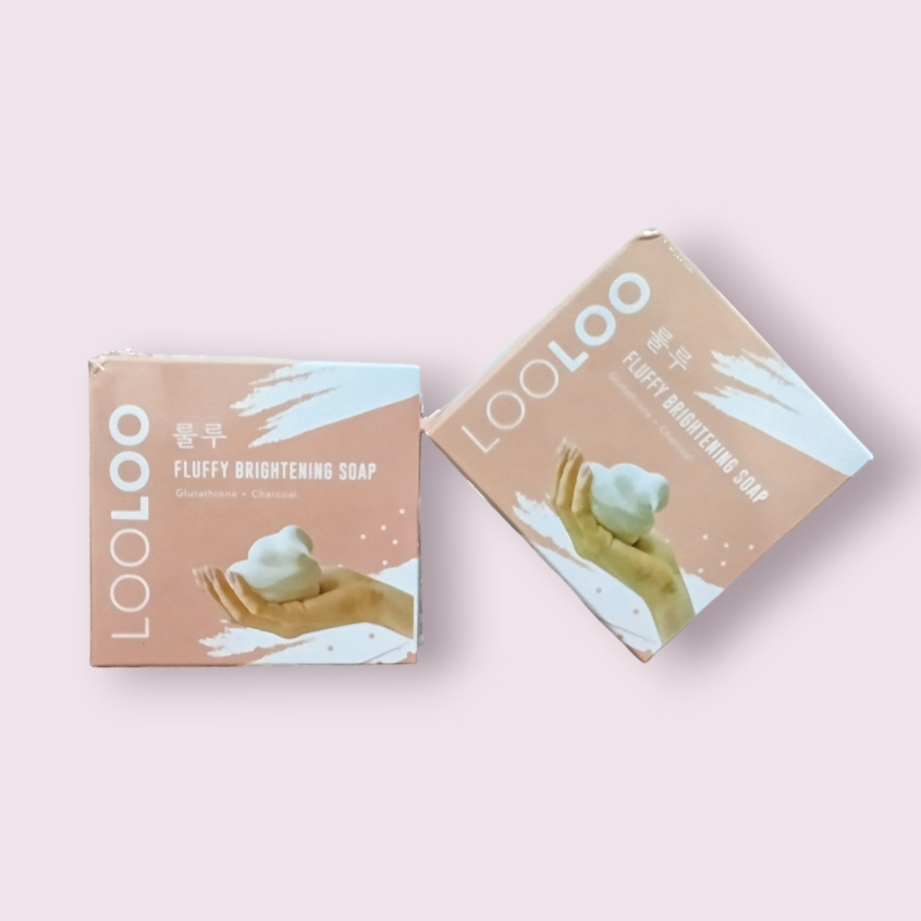 Jual Sabun Loo Loo Fluffy Brightening Soap 100 Gr | Shopee Indonesia