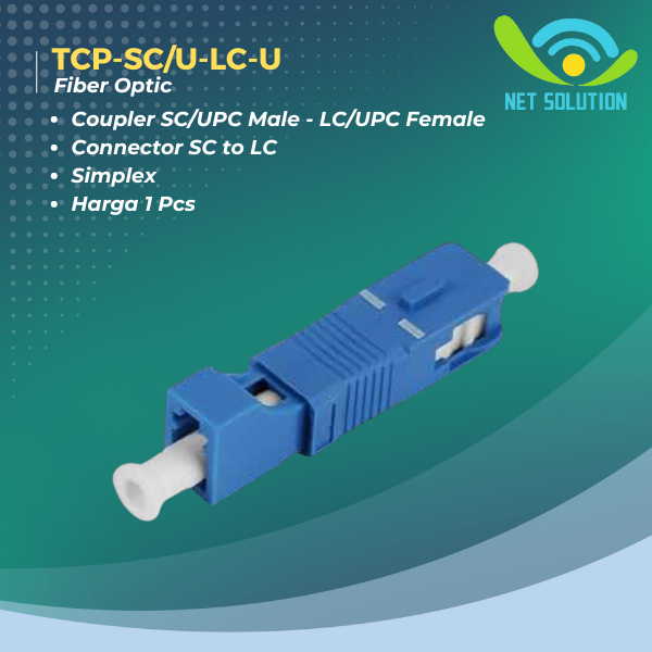 Jual Fiber Optic LC/UPC Female to SC/UPC Male Adapter|FO LC-SC Adapter | Shopee Indonesia