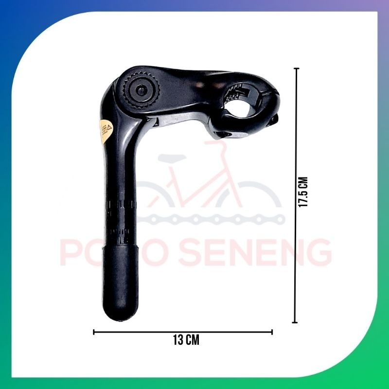 Jual Stem Sepeda MTB Tiang Setir Adjustable Ukuran 22.2 mm | Shopee ...