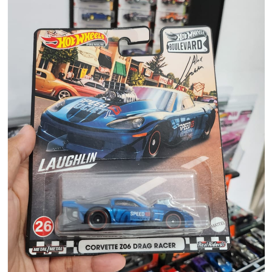 Jual Hot Wheels Premium - Corvette Z06 Drag Racer | Shopee Indonesia