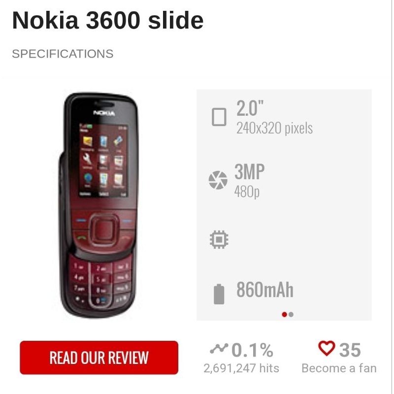 Jual NOKIA 3600 SLIDE HP JADUL HP LANGKA HP UNIK DAN MENARIK HP ...