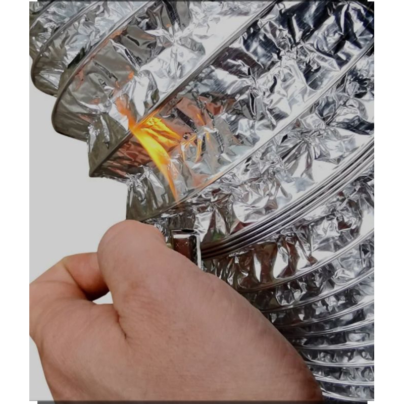 Jual 7 meter pipa cooker hood 5 in + klem 2psc | Shopee Indonesia