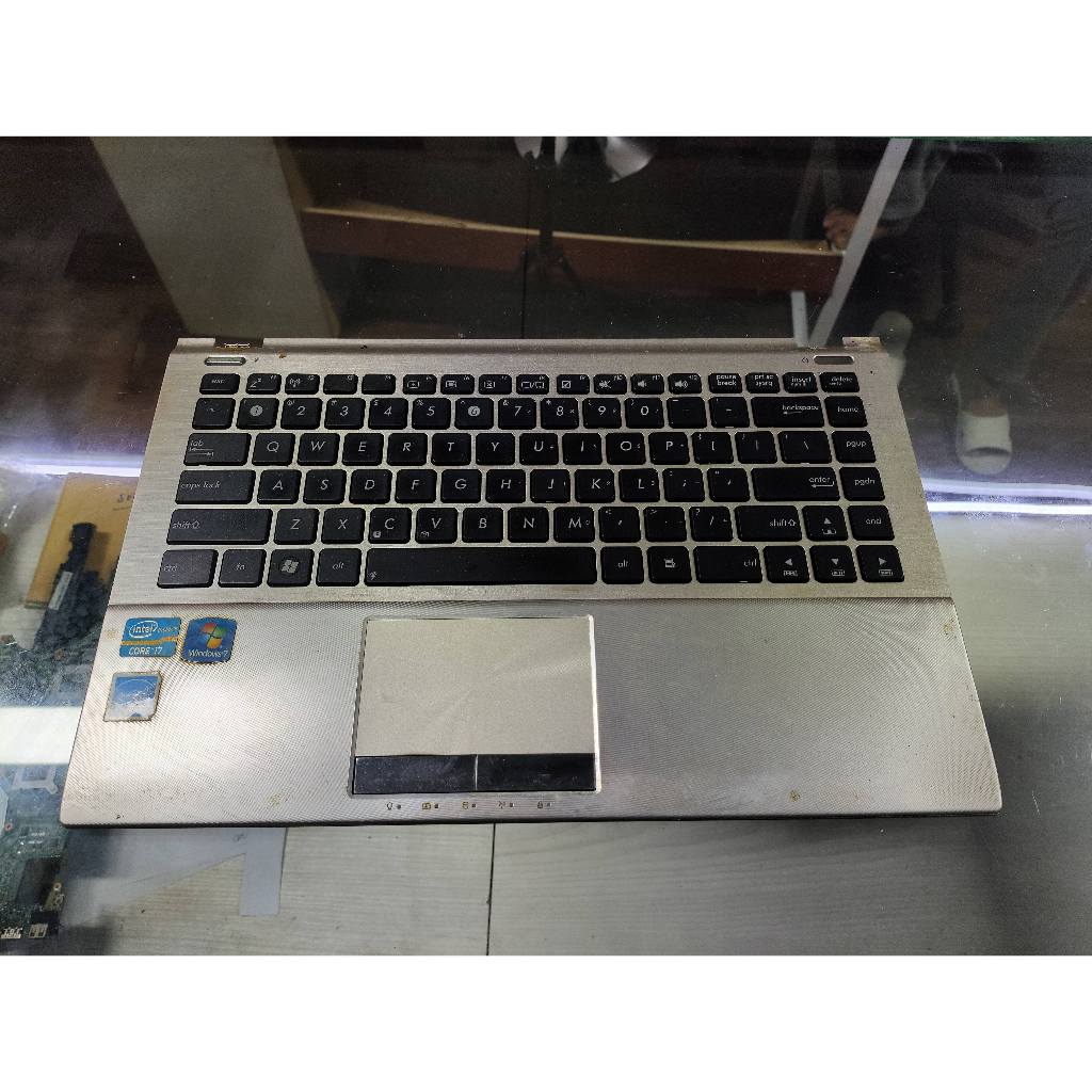 Jual Casing Frame Kesing Keyboard Palmrest Laptop ASUS U46E | Shopee ...