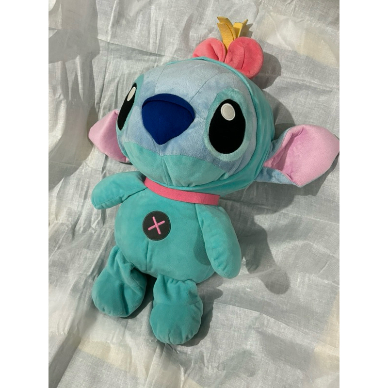 Jual BONEKA LILO AND STITCH SCRUMP BERHOODIE BISA LEPAS PASANG ...