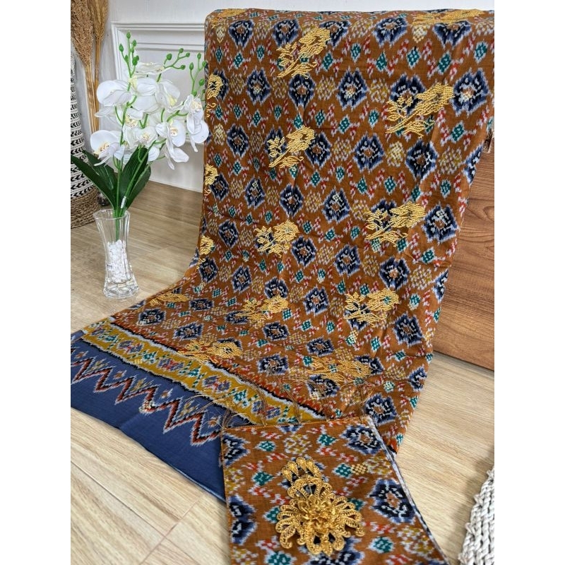 Jual kamen endek print sugeng (A013A) | Shopee Indonesia