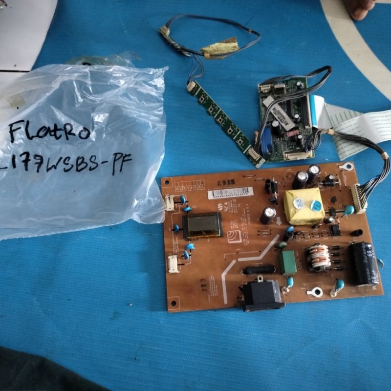 Jual mesin /mainboard monitor lcd/LED LG FLATRON L177WSBS-PF | Shopee ...