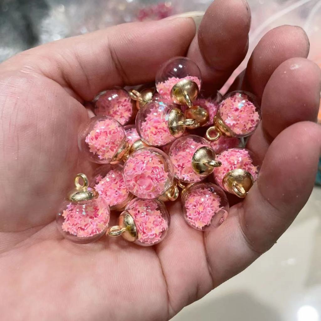 Jual Aksesori perhiasan DIY manik-manik bulat buram akrilik 16mm manik ...