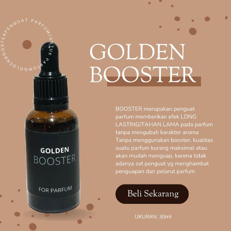 Jual GOLDEN BOOSTER PARFUM 30gr/UNTUK PARFUM/PENGUAT PARFUM | Shopee ...