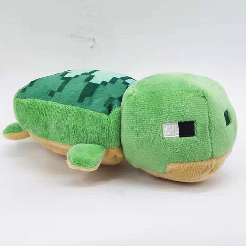 Jual Boneka Minecraft Turtle 18cm Boneka Kura Kura Minecraft Sea Turtle ...