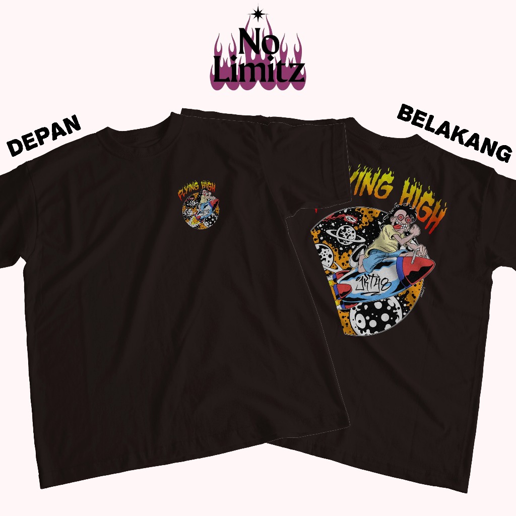 Jual NoLimitz - Kaos Flying High JKT48 - Kaos JKT48 - Kaos Unisex Pria Wanita - Kaos Murah ...