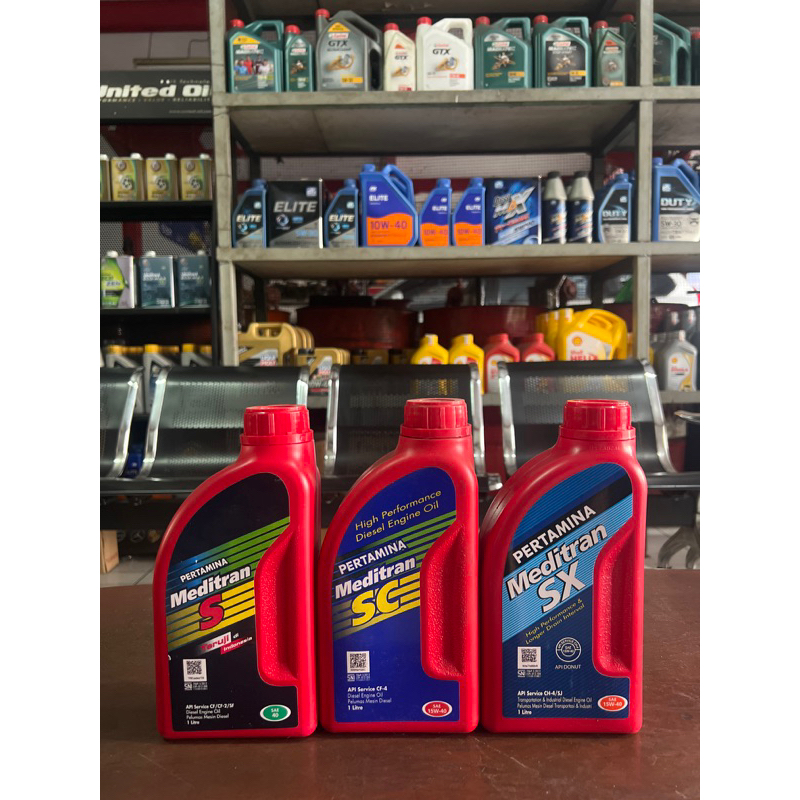 Jual Oli Pertamina MEDITRAN S40 , MEDITRAN SC , MEDITAN SX Kemasan 1 Lt ...