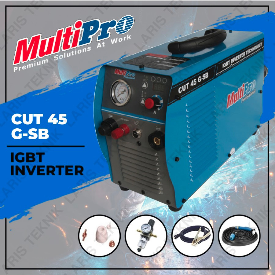 Jual Mesin Potong Plat Besi/Cutting Plasma Merk Multipro CUT 45 G-SB ...