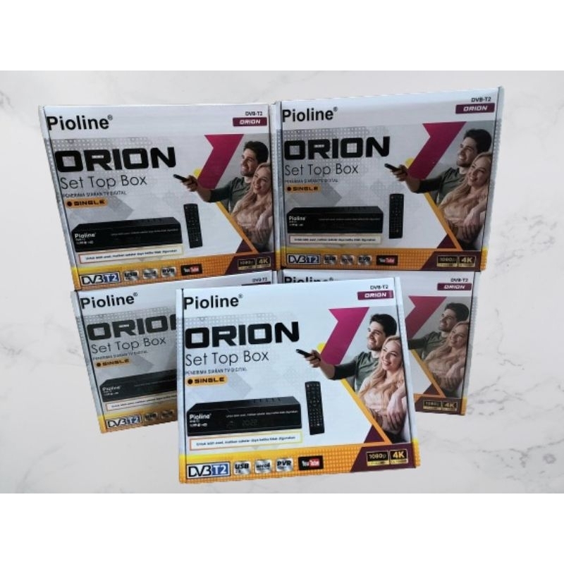 Jual SET TOP BOX STB PIOLINE ORION PENANGKAP SIARAN TV DIGITAL BISA ...