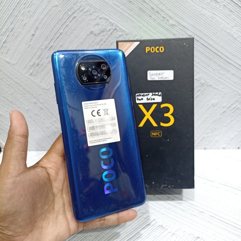 Jual Poco X3 NFC 8/128 GB Handphone Second Bekas | Shopee Indonesia
