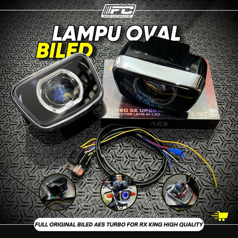 Jual LAMPU BILED BILLED AES TURBO RX KING SCORPIO BAHAN ORIGINAL ...