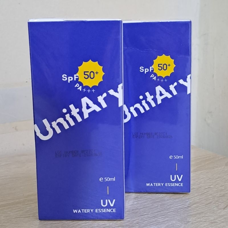 Jual [NEW] Unitary Sunscreen UV Watery essence SPF 50 PA+++ | Shopee ...