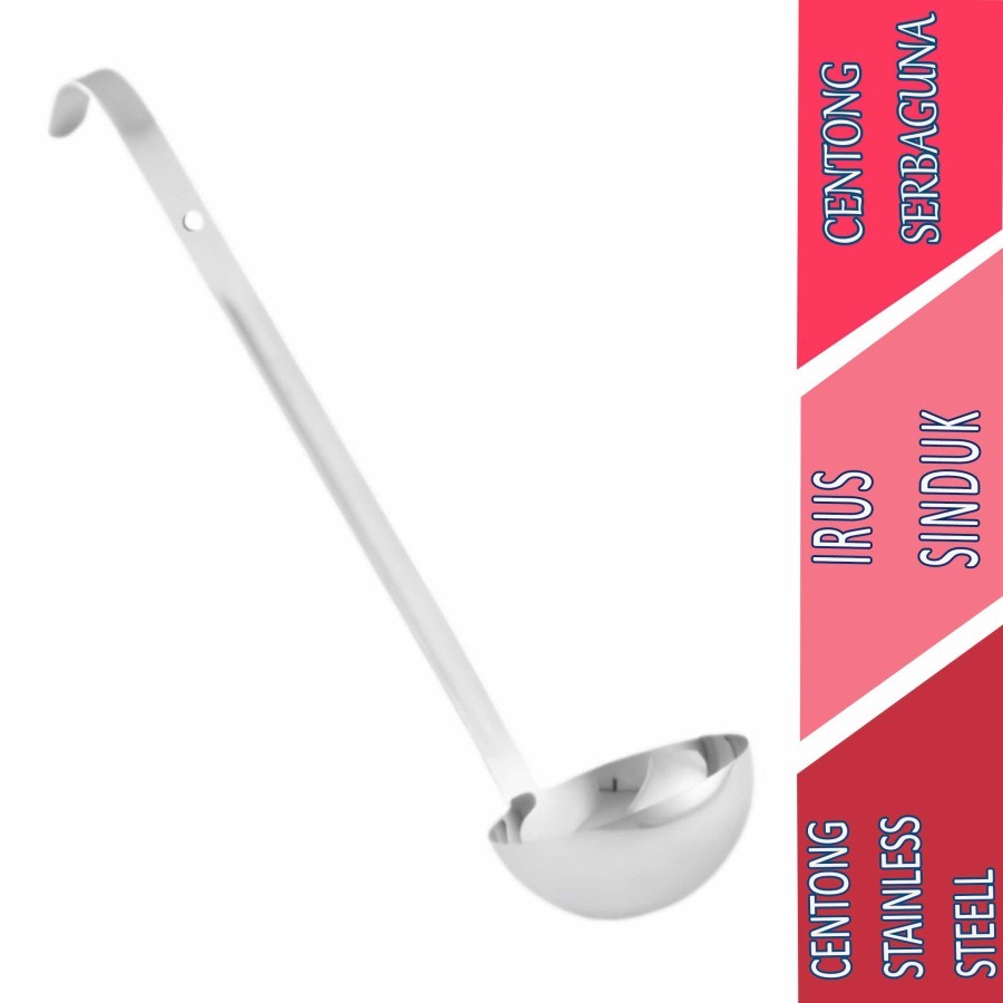 Jual Centong Sayur Serbaguna - Irus Sinduk - Centong Sayur Stainless ...