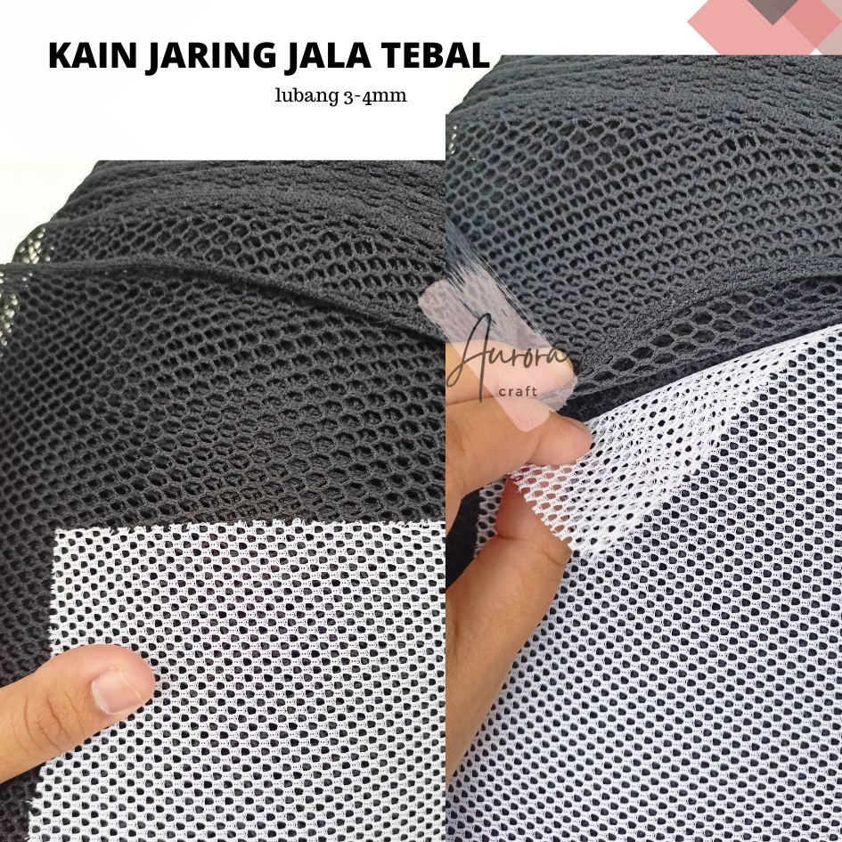 Jual (PER METER) KAIN JARING JALA TEBAL | Shopee Indonesia