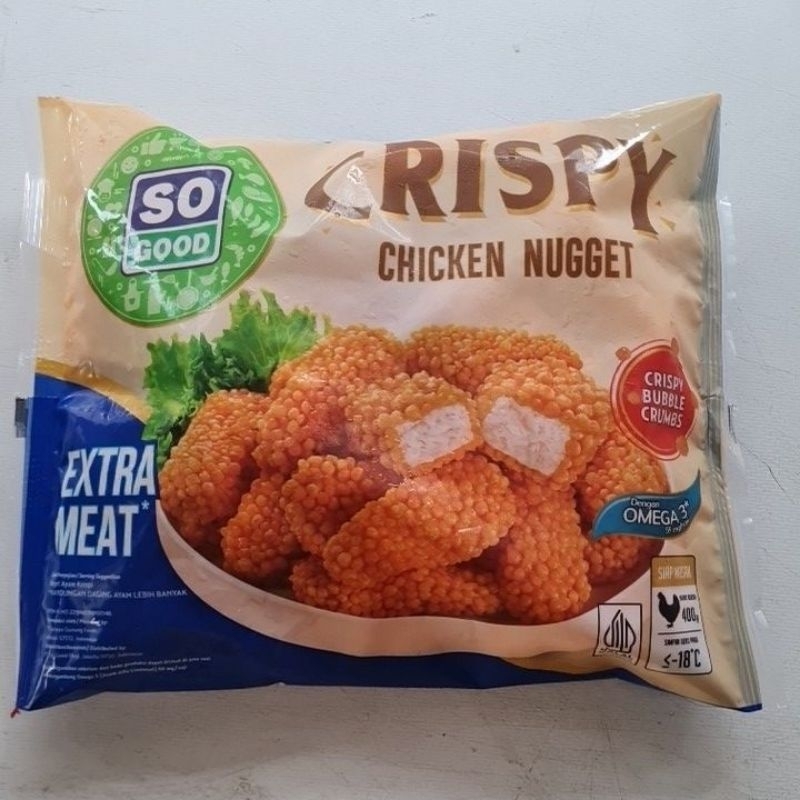 Jual so good crispy chicken nugget 400gr | Shopee Indonesia