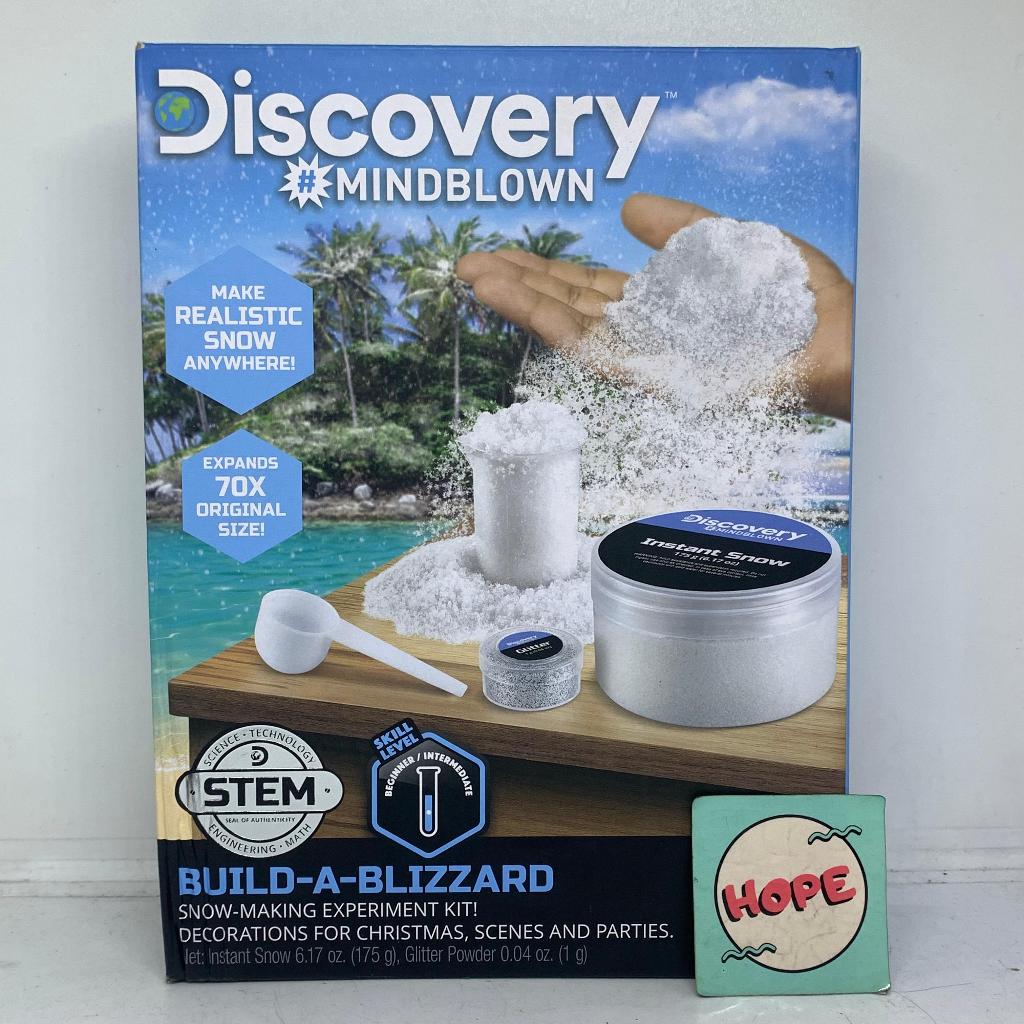 Jual Discovery Mindblown Build A Blizzard Snow Making Experiment Kit ...