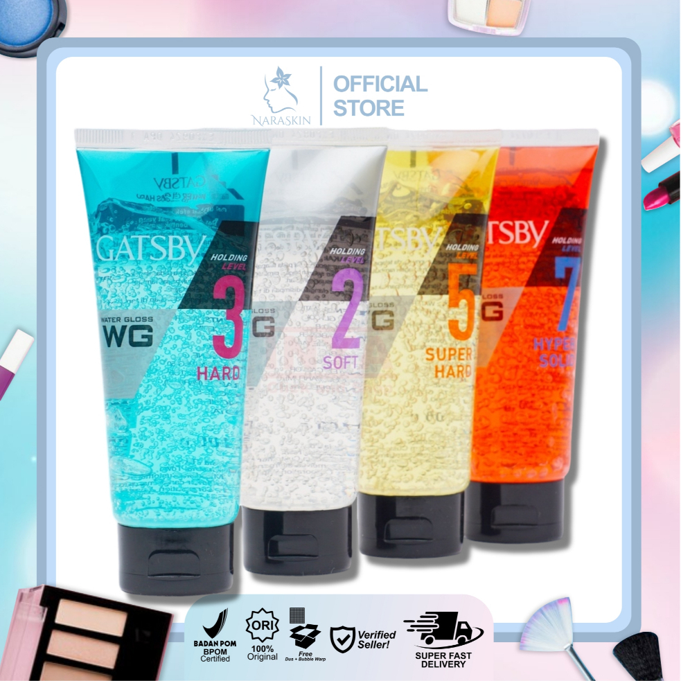 Jual Gatsby WG Water Gloss Hair Gel - Gel Rambut 100gr | Shopee Indonesia