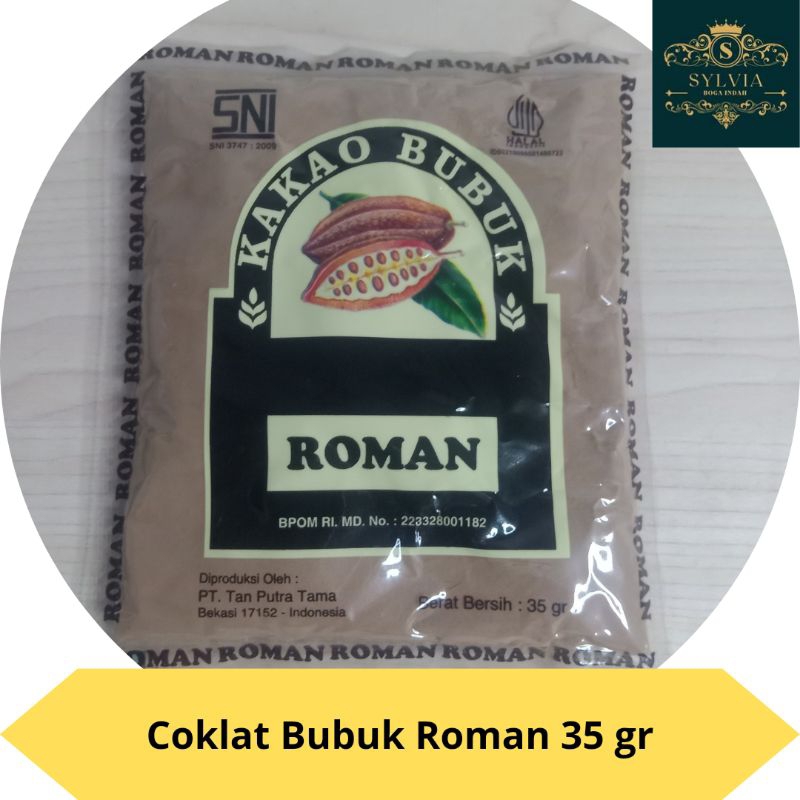 Jual Cocoa Powder / Coklat Bubuk Roman 35 gr | Shopee Indonesia
